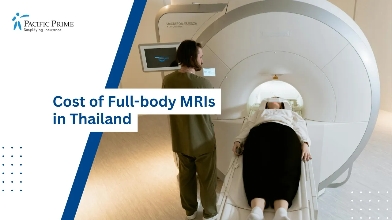 Full-body MRI Cost Comparison in Thai Hospitals