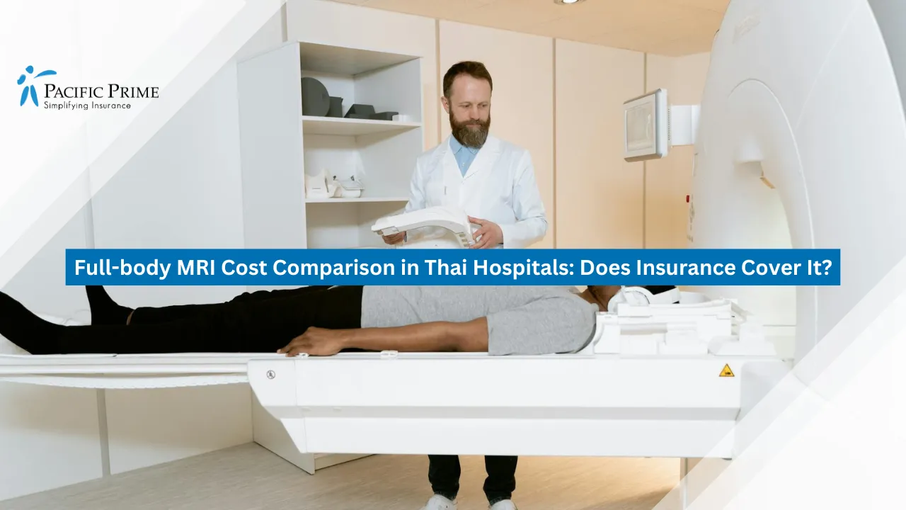 Full-body MRI Cost Comparison in Thai Hospitals